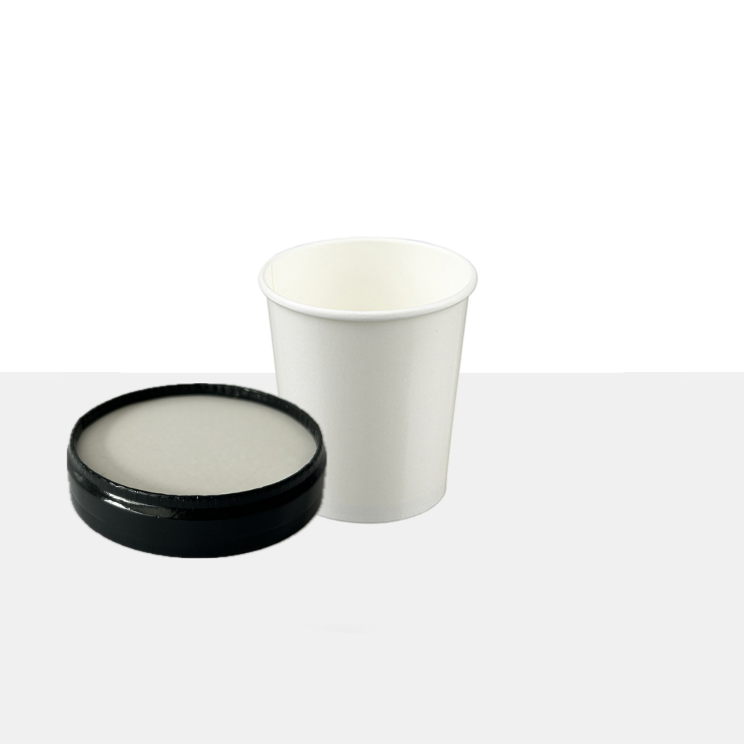 Spoon & Lid Mini Takeaway Tubs | Parkers Packaging